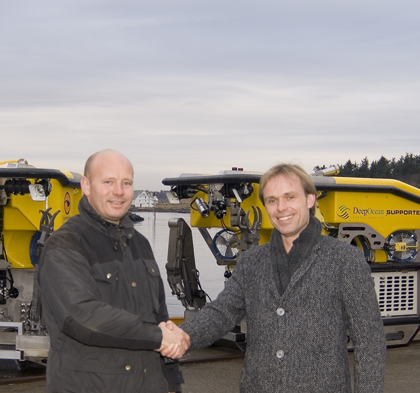 Delivery of the first SUPPORTER ROV to DeepOcean — Kystdesign