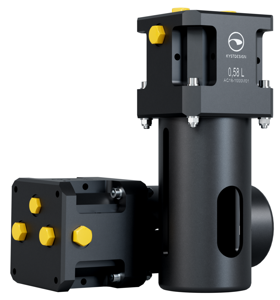 0,5 L Hydraulic Compensator — Kystdesign