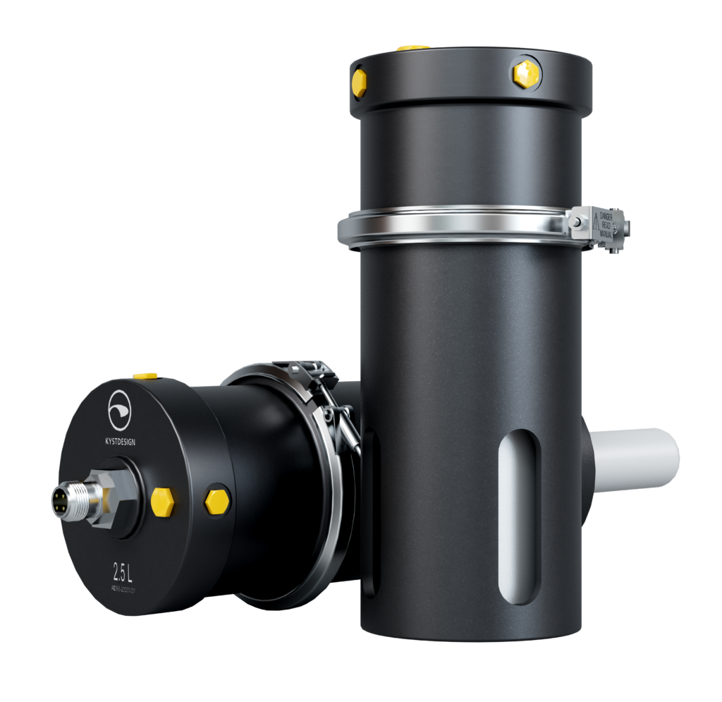 2,5 L Hydraulic Compensator — Kystdesign