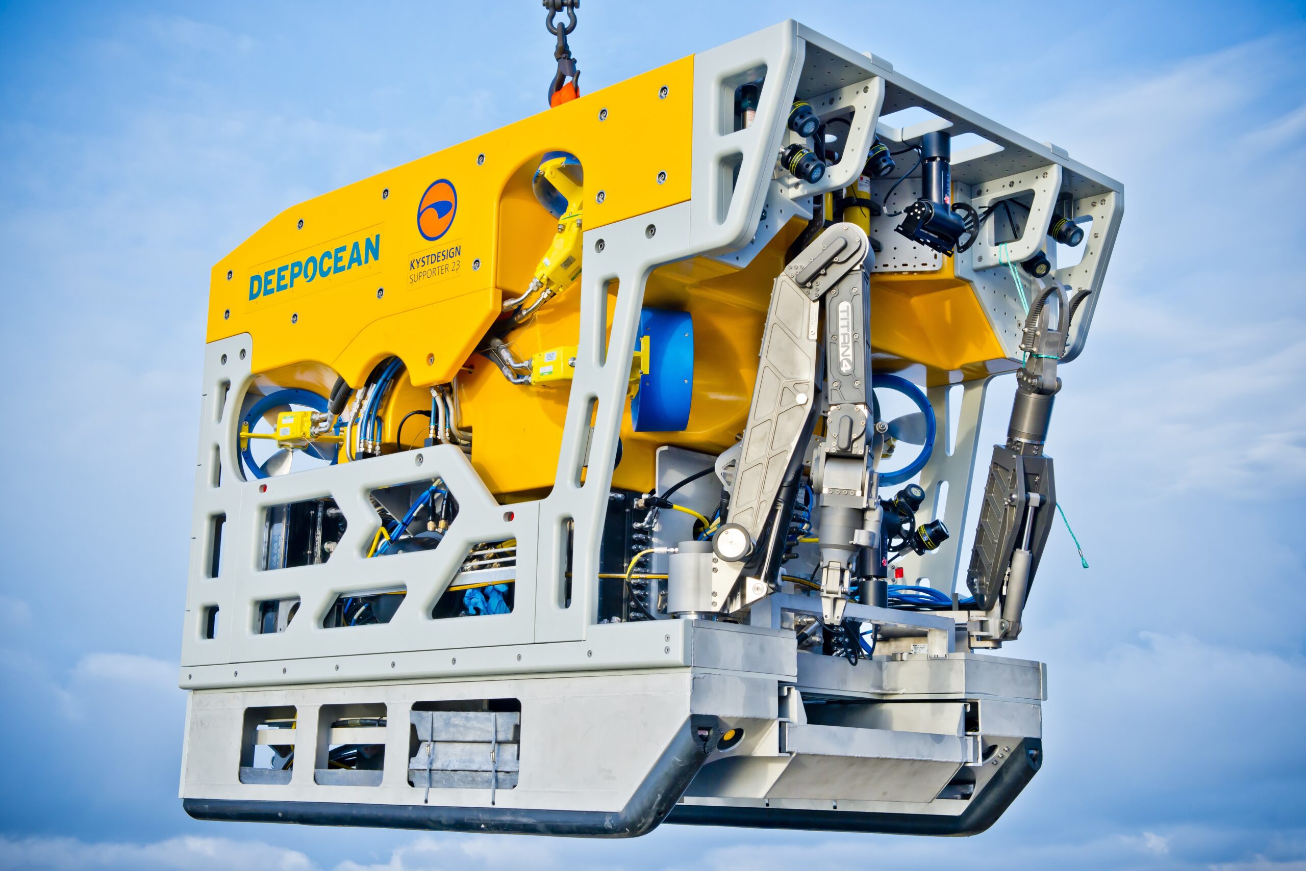 Delivery of the first SUPPORTER Mk2 ROV to DeepOcean — Kystdesign
