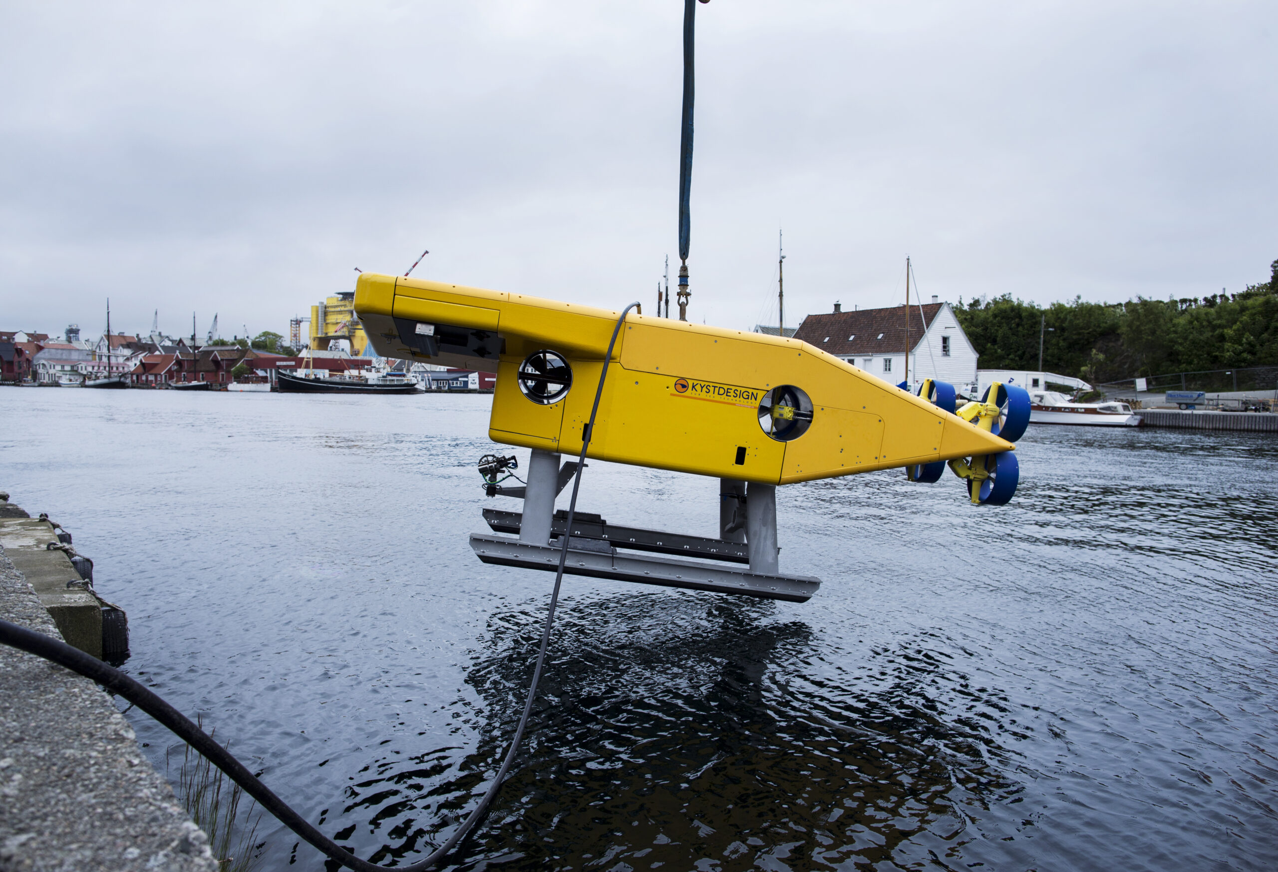 Delivery of the first SUPERIOR survey ROV to DeepOcean — Kystdesign